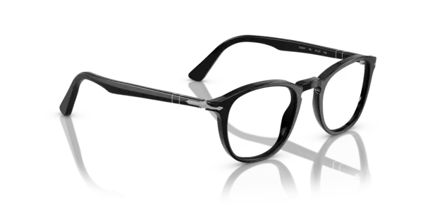 Persol Full Rim Eyeglasses - Black