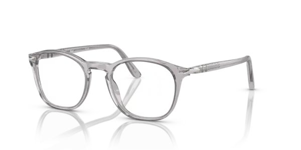 Persol Acetate Eyeglasses - Transparent Grey