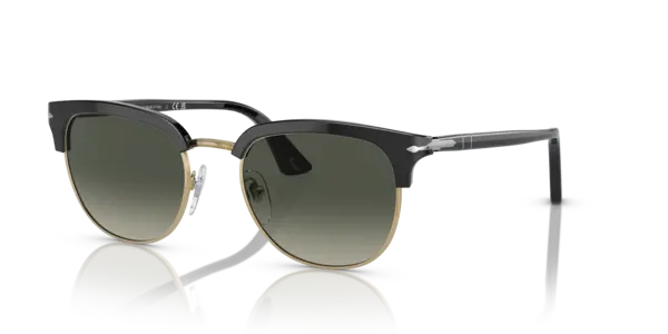 Persol Po3105s Clubmaster Sunglasses - Black