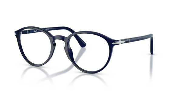 Persol Full Rim Acetate Eyeglasses - Cobalto