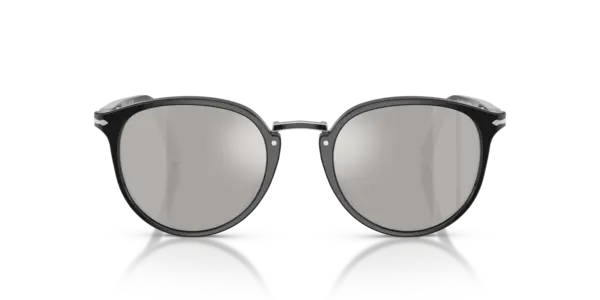 Persol Acetate Square Frame Sunglasses - Black