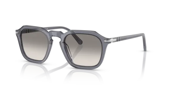 Persol Full Rim Acetate Sunglasses - Transparent Ocean