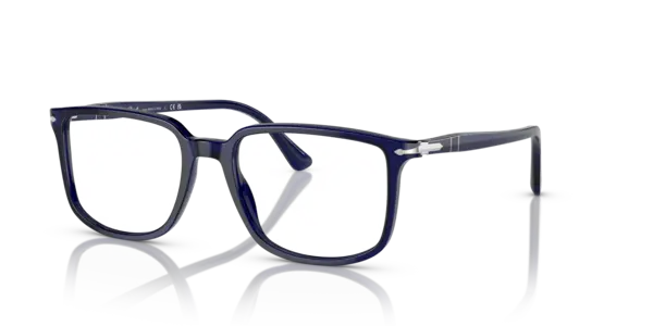 Persol Full Rim Acetate Eyeglasses - Cobalto