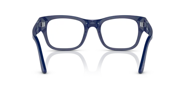 Persol Acetate Rectangle Eyeglasses - Blue