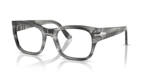 Persol Eyeglasses - Striped Grey