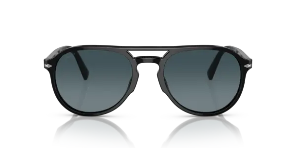 Persol Aviator Acetate Sunglasses - Black