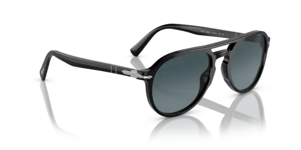 Persol Aviator Acetate Sunglasses - Black