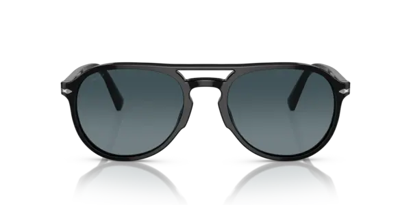 Persol Aviator Acetate Sunglasses - Black