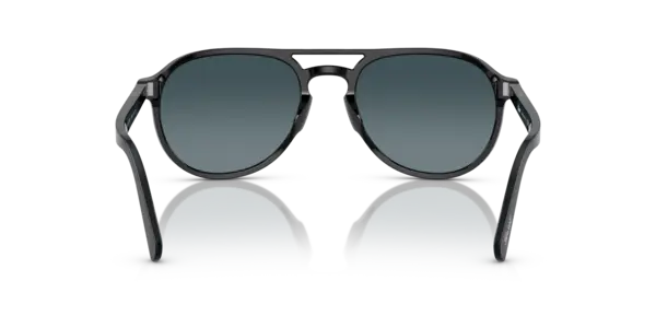 Persol Aviator Acetate Sunglasses - Black