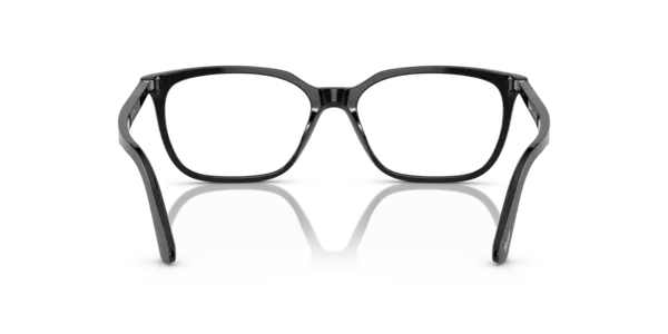 Persol Acetate Rectangle Eyeglasses - Black