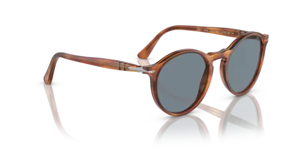 Persol Round Frame Acetate Sunglasses