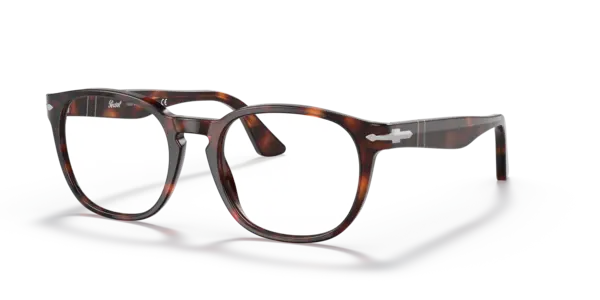 Persol Acetate Phantos Eyeglasses - Havana