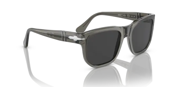 Persol Rectangular Acetate Eyeglasses - Opal Smoke