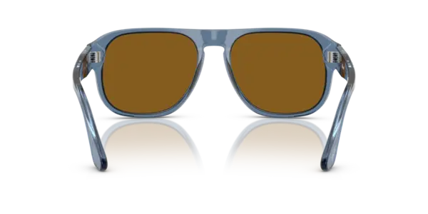Persol Aviator Sunglasses - Transparent Navy
