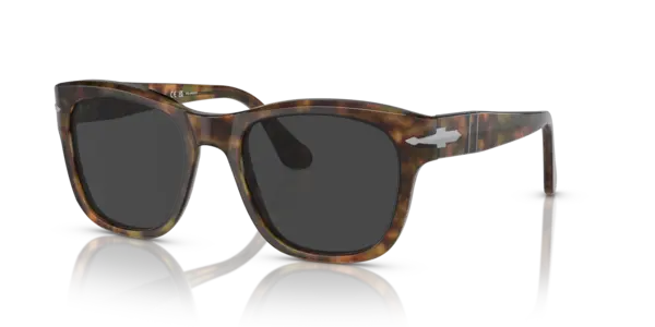 Persol Acetate Square Frame Sunglasses - Caffe