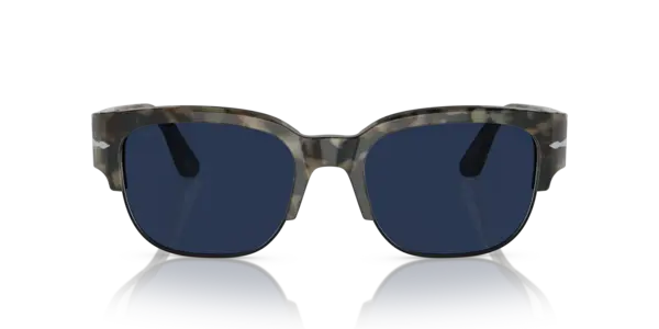 Persol Acetate Eyeglasses With Green Lenses And Tortoiseshell Frame - Brown Tortoise