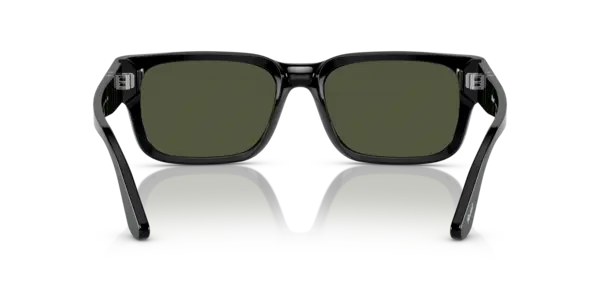 Persol Rectangle Acetate Sunglasses - Black