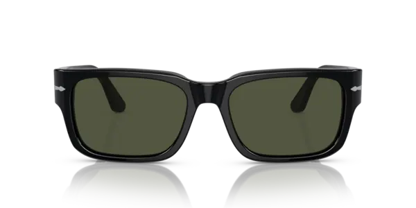 Persol Rectangle Acetate Sunglasses - Black