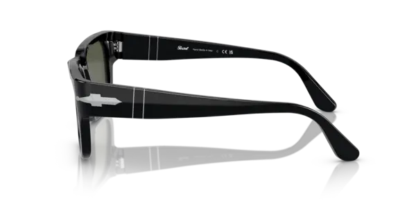 Persol Rectangle Acetate Sunglasses - Black