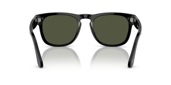 Persol Rectangular Acetate Eyeglasses - Black