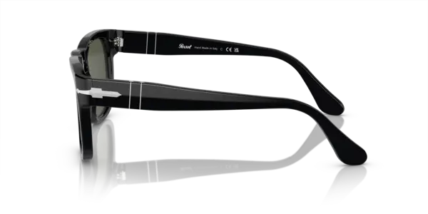 Persol Rectangular Acetate Eyeglasses - Black