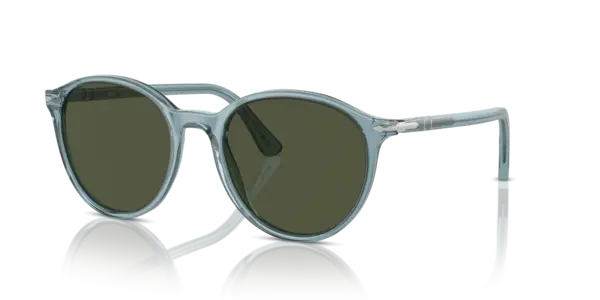Persol Acetate Sunglasses - Transparent Blue