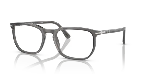 Persol Acetate Eyeglasses - Transparent Grey