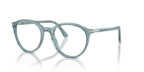 Persol Acetate Eyeglasses - Transparent Blue