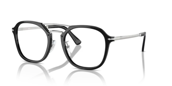 Persol Acetate Eyeglasses - Silver