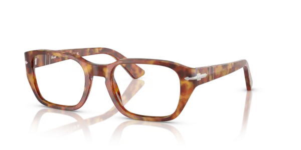 Persol Rectangle Eyeglasses - Brown Tortoise