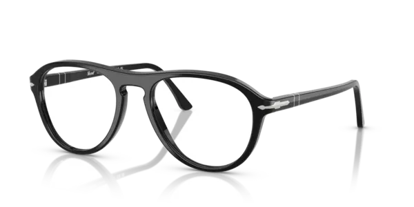 Persol Aviator Eyeglasses - Black