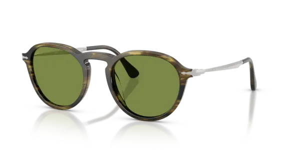 Persol Panthos Sunglasses With Acetate And Metal Frame - Silver