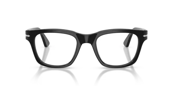 Persol Square Frame Eyeglasses - Black