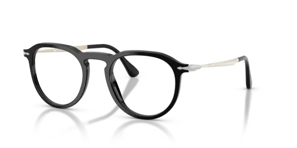 Persol Full Rim Acetate Eyeglasses - Gold