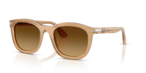 Persol Square Frame Sunglasses - Opal Beige