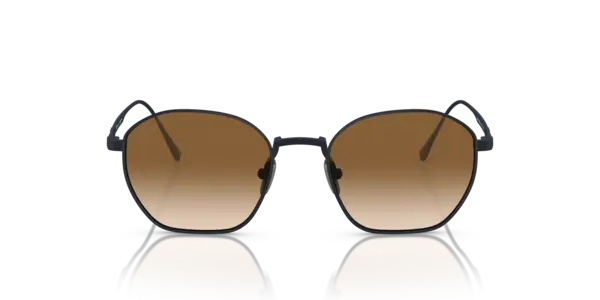 Persol Hexagonal Titanium Sunglasses - Brusched Navy