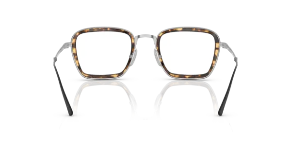 Persol Full Rim Eyeglasses - Silver