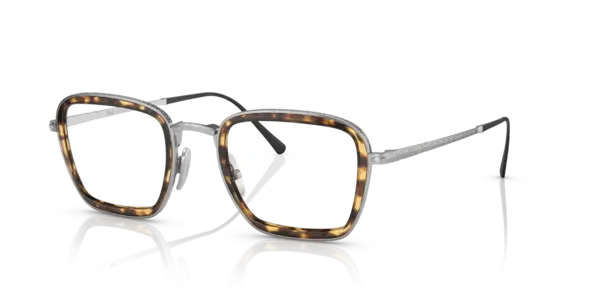 Persol Full Rim Eyeglasses - Silver