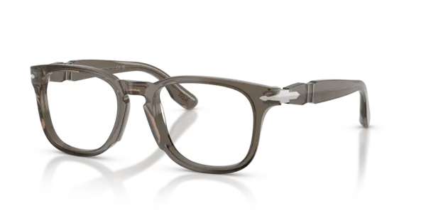 Persol Panthos Acetate Eyeglasses - Opal Grey