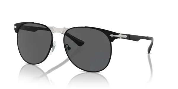 Persol Half Rim Eyeglasses - Black