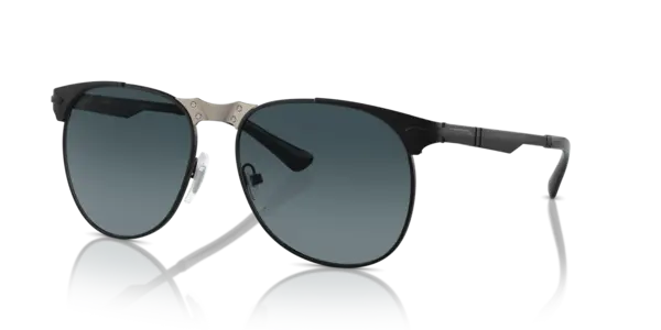 Persol Half Rim Eyeglasses - Black