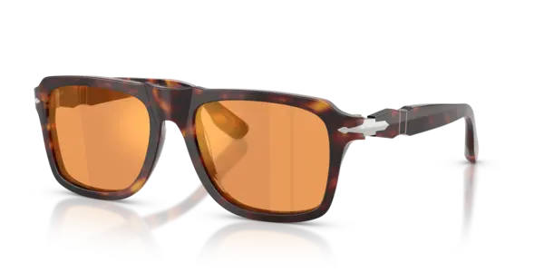 Persol Rectangular Acetate Sunglasses - Havana