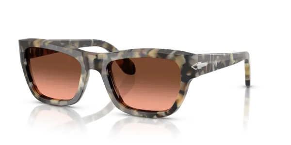 Persol Oversized Oval Sunglasses - Brown Tortoise
