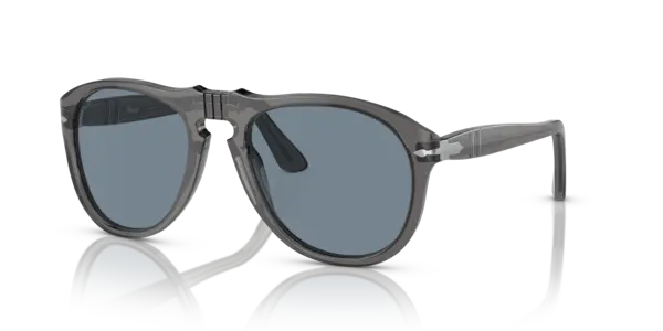 Persol 649 Original Sunglasses - Transparent Grey