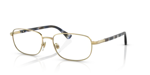 Persol Rectangular Eyeglasses - Gold