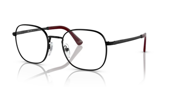 Persol Full Rim Metal Eyeglasses