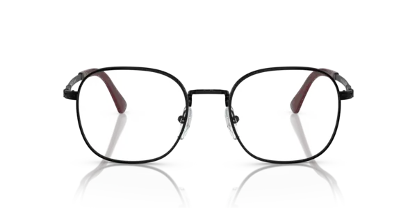 Persol Full Rim Metal Eyeglasses