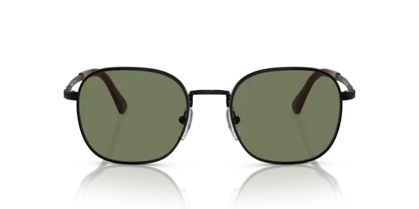 Persol Full Rim Metal Eyeglasses