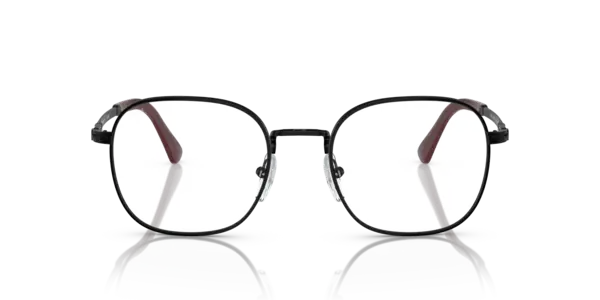 Persol Round Metal Frame Eyeglasses