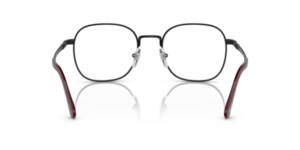Persol Round Metal Frame Eyeglasses